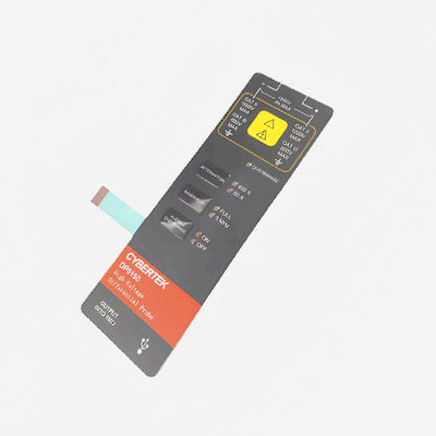 Customizable PET Tactile Membrane Keyboard Glossy Surface