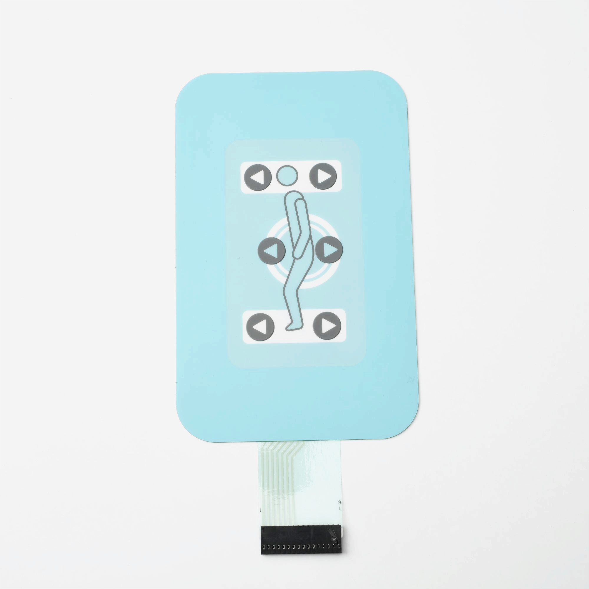 LED Backlight PET Membrane Switch Panel Abrasion Resistant Multifunctional