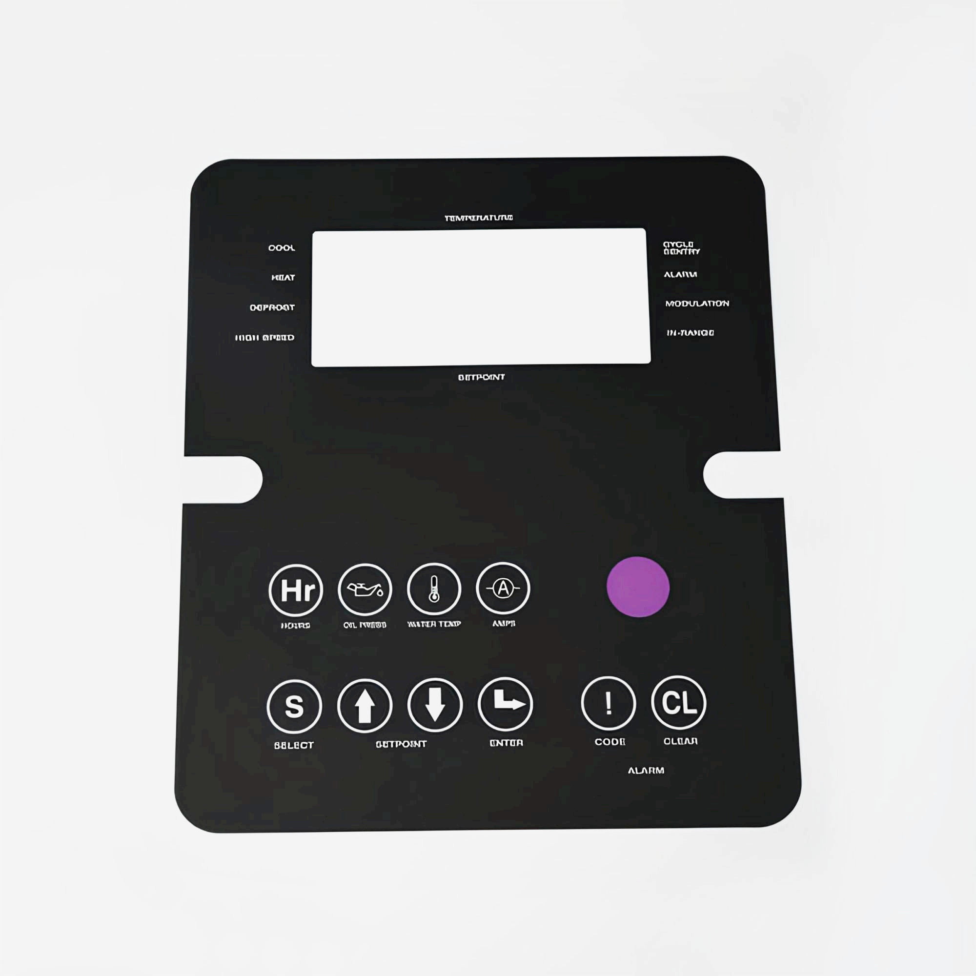 Indoor Outdoor Graphic Overlay Membrane Switch Keypad With Window OEM