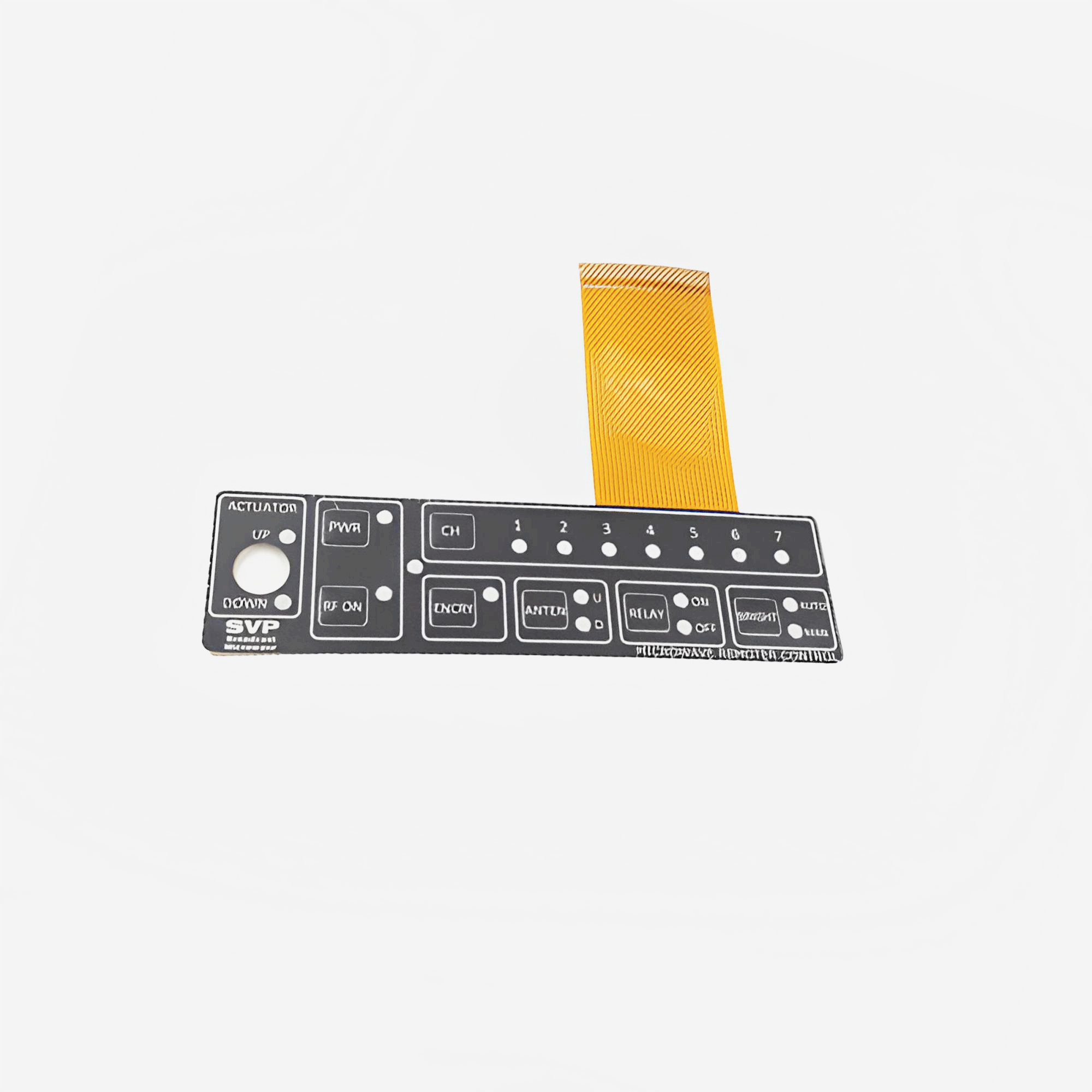 Customized Graphic Panel Overlays Flexible For Electronics Medical ...