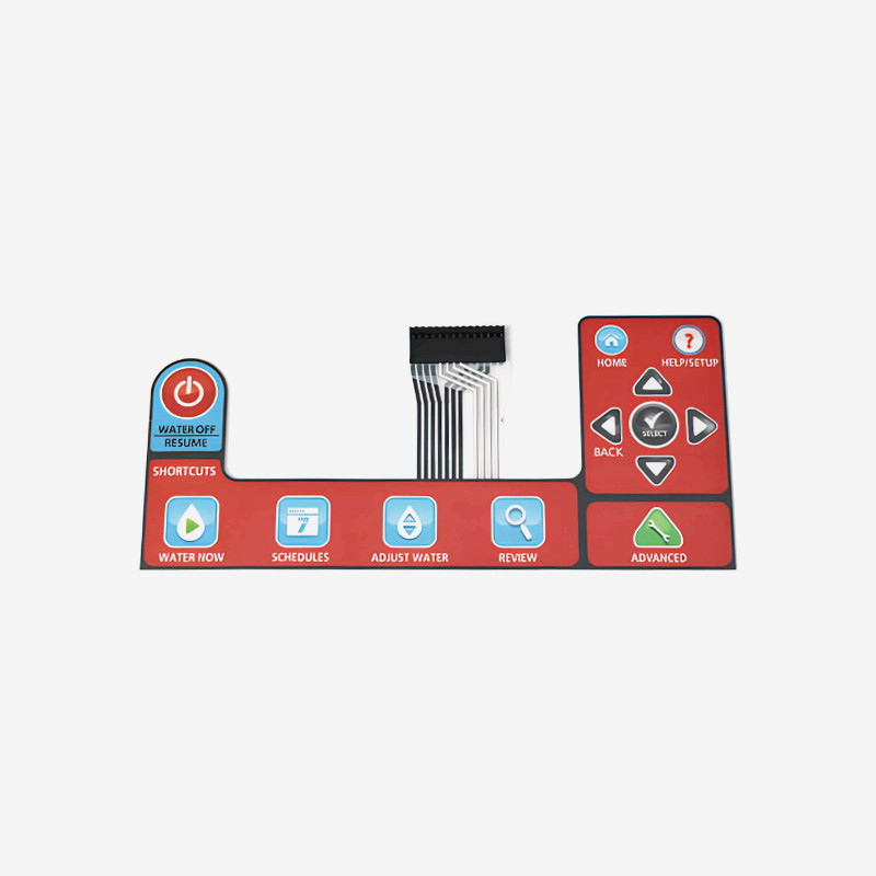 Temperature Resistant PET/PC Graphic Membrane Overlay Switch with ...