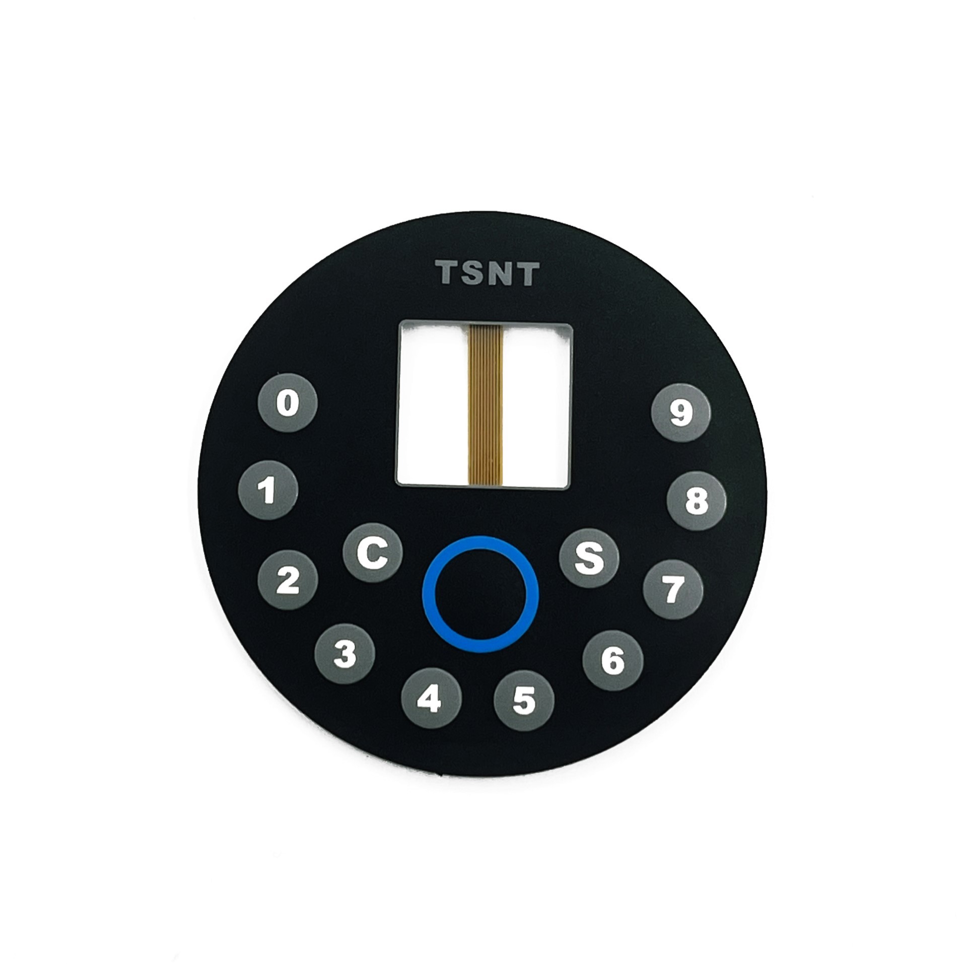 Industrial Grade PCB Membrane Switch With Optional Top Embossing Custom ...